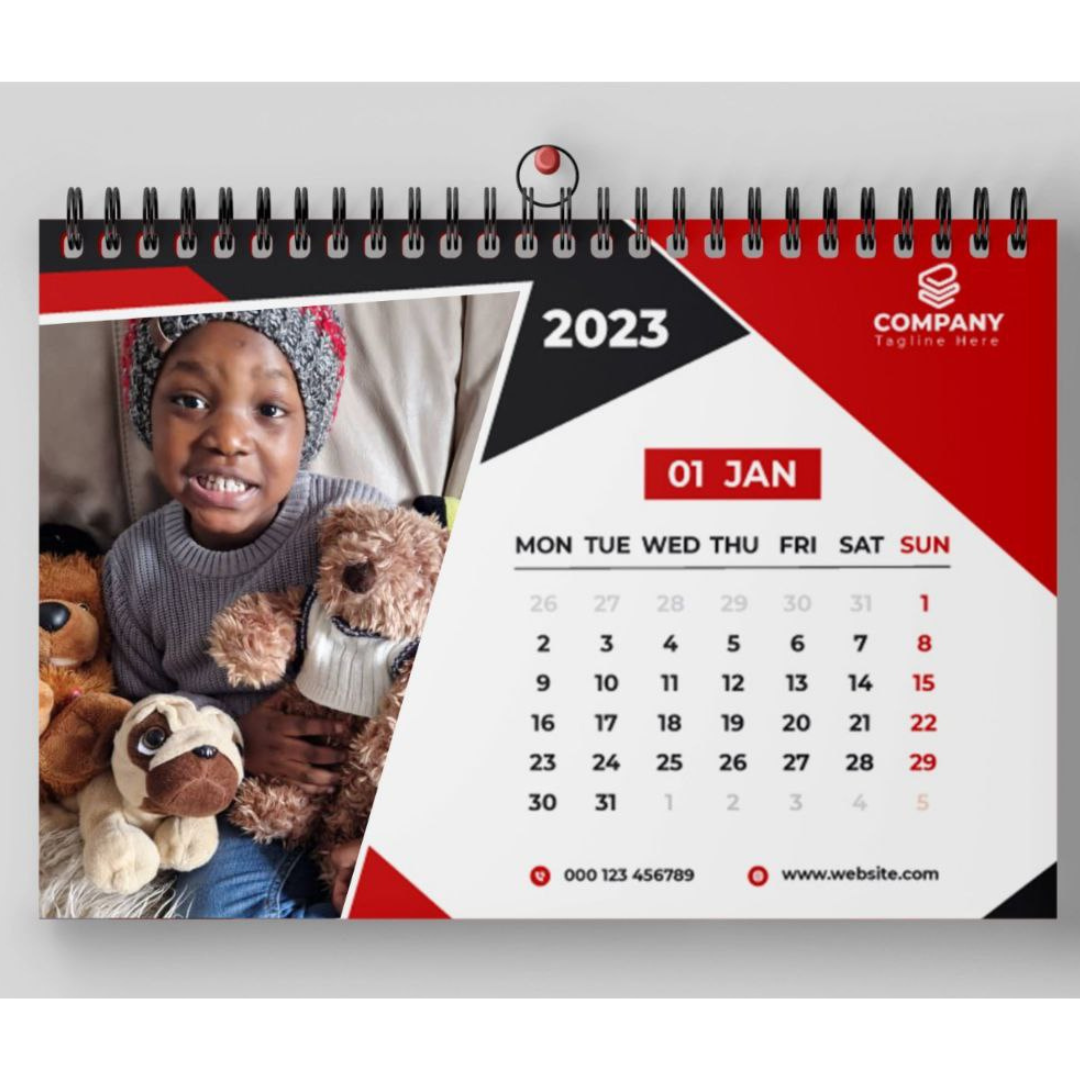 A5 Table Calender (13 sheets) - Twincarrot